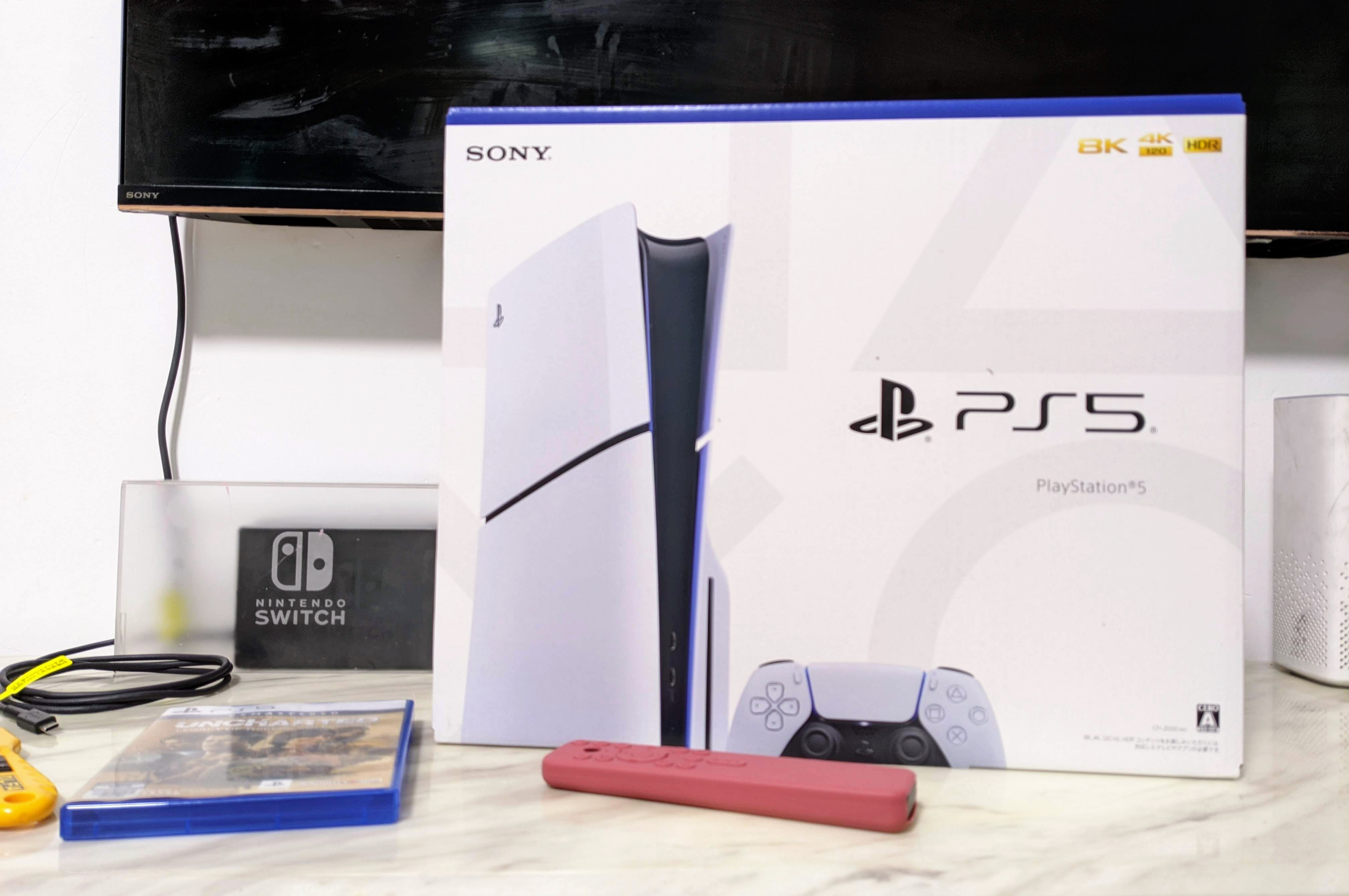 简评：索尼PS5 Slim日版光驱版 - 测试岛